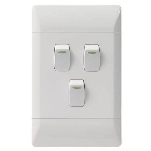 Flush Mounted Three Lever One-Way Switch - CBI – Automation 4 Smarter ...